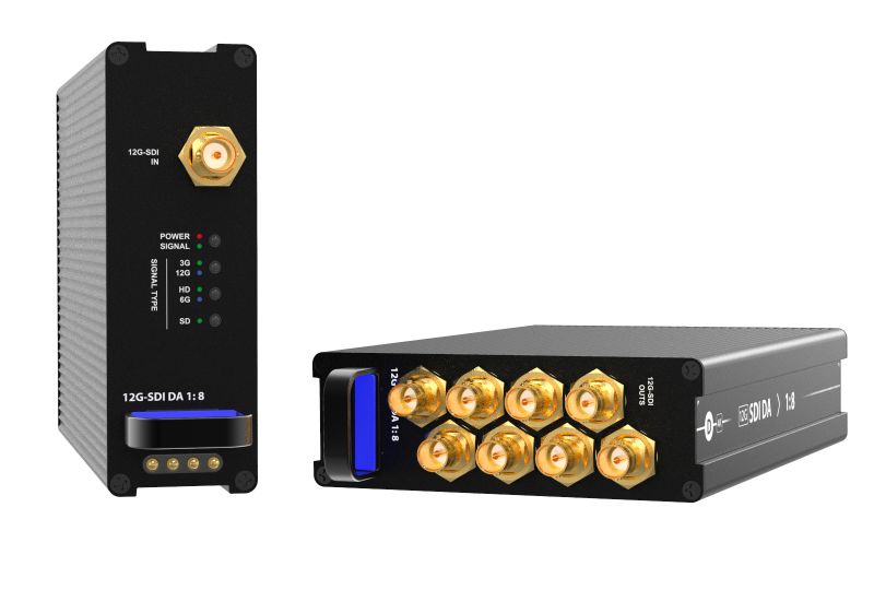 Theatrixx Modulsystem 12G-SDI Splitter 1:8 (Distribution Amplifier ...